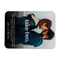 Take Two Modern Postponement Save the Date Magnet | Zazzle
