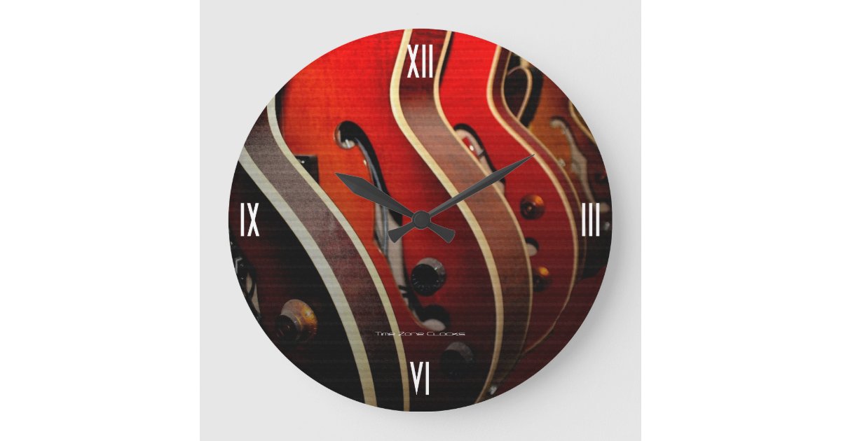 Take Your Pick Large Wall Clock | Zazzle