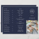 Takeout | Navy Blue Restaurant Photo Takeaway Menu | Zazzle