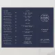 Takeout Restaurant | Navy Blue Logo Takeaway Menu | Zazzle