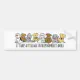 Takes a Village Help Homeless Dogs Bumper Sticker | Zazzle