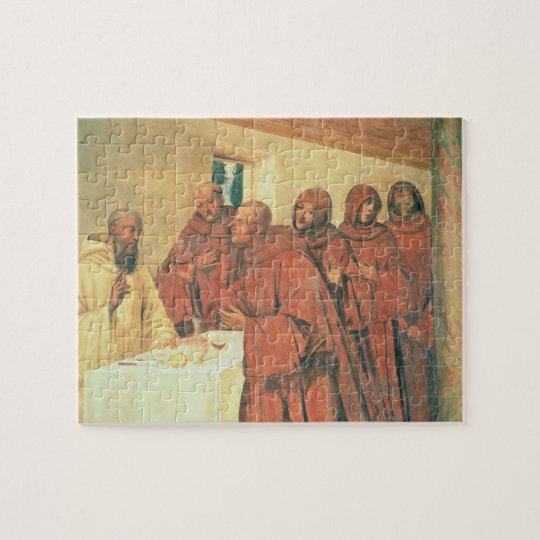 Taking Communion, from the Life of St. Benedict (f Jigsaw Puzzle ...
