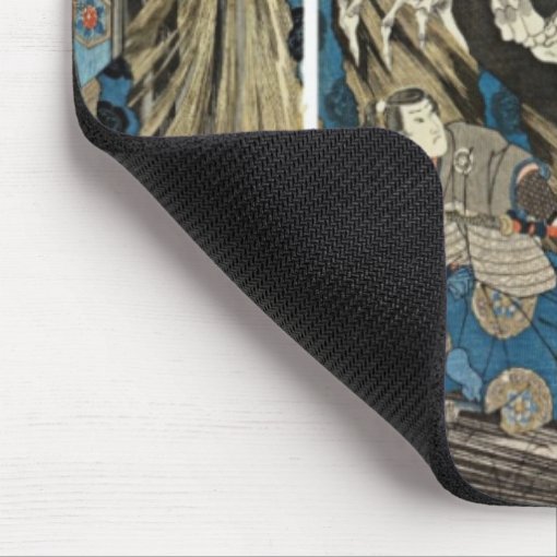 Takiyasha the Witch and the Skeleton Spectre Mouse Pad | Zazzle