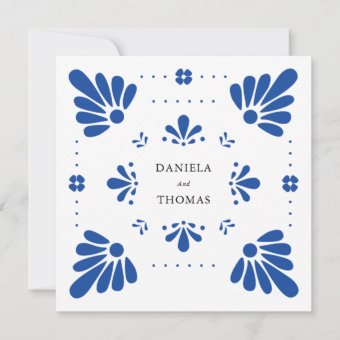 Talavera Mexican Wedding Invitation | Zazzle