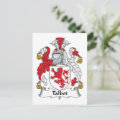 Talbot Family Crest Postcard | Zazzle