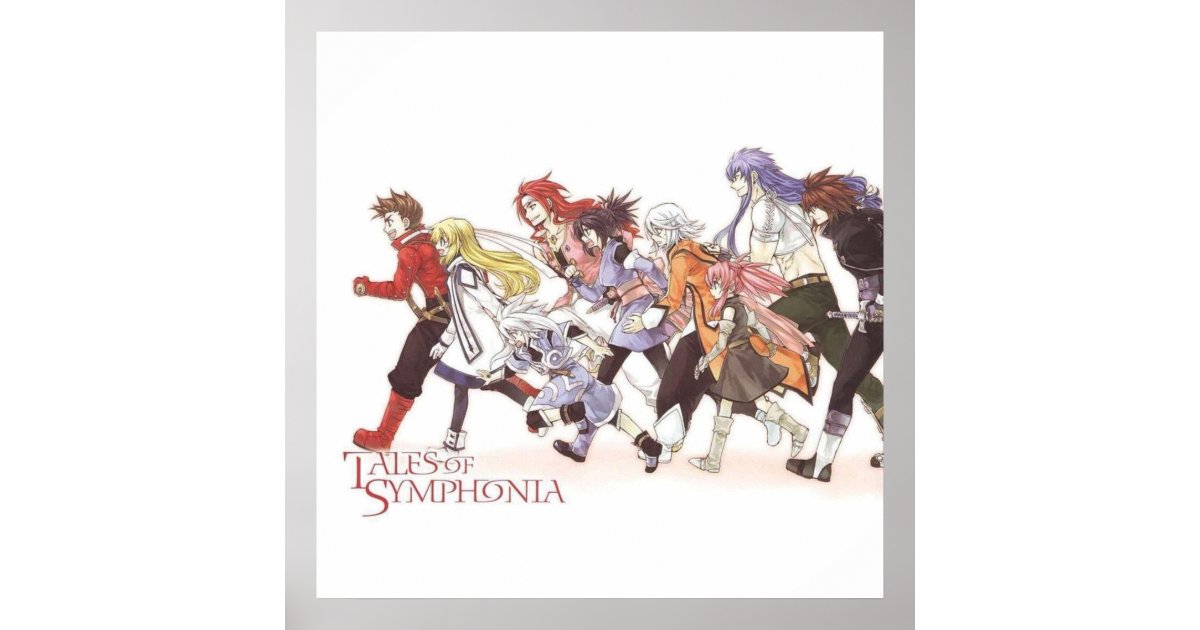 Tales of Symphonia Cast Poster | Zazzle