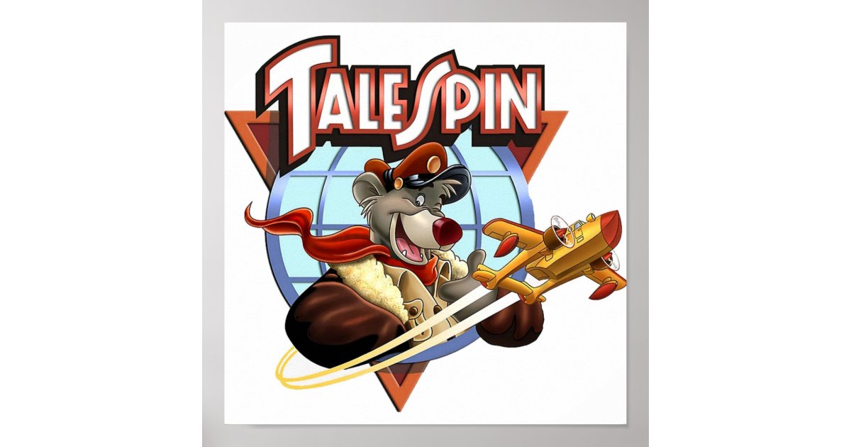 TaleSpin Poster | Zazzle