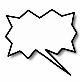 Talking Bubble Cut Out