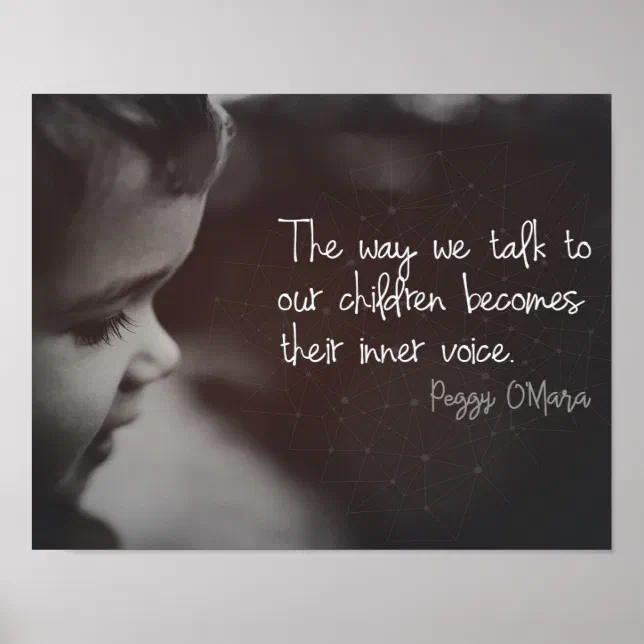 Talking To Our Children Poster | Zazzle