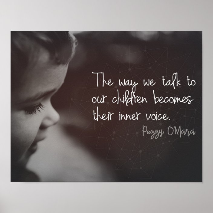 Talking To Our Children Poster | Zazzle.com
