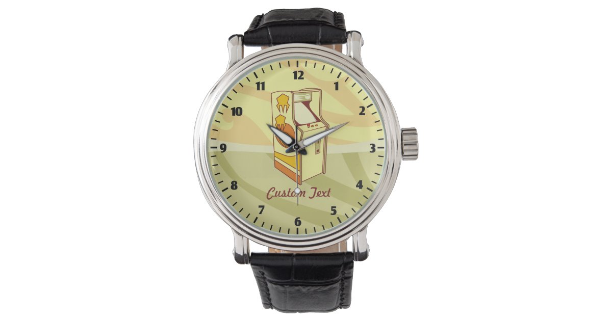 Tall arcade game console watch | Zazzle