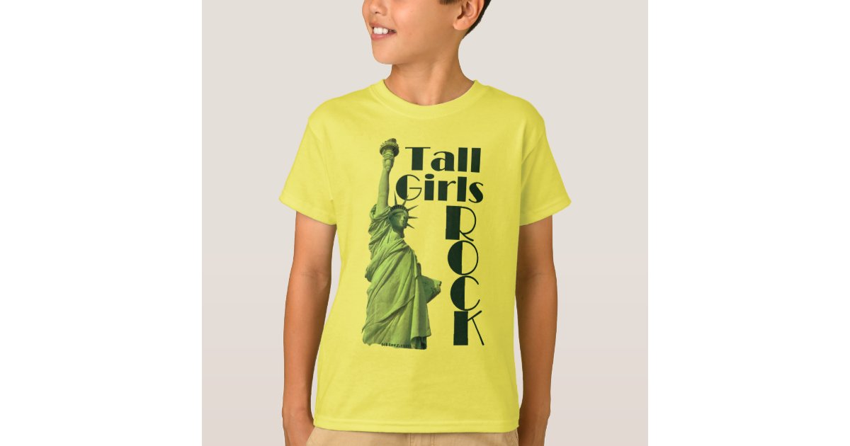 Tall Girls ROCK T-Shirt | Zazzle