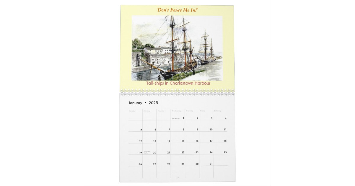 'Tall Ships' Calendar 2013 | Zazzle