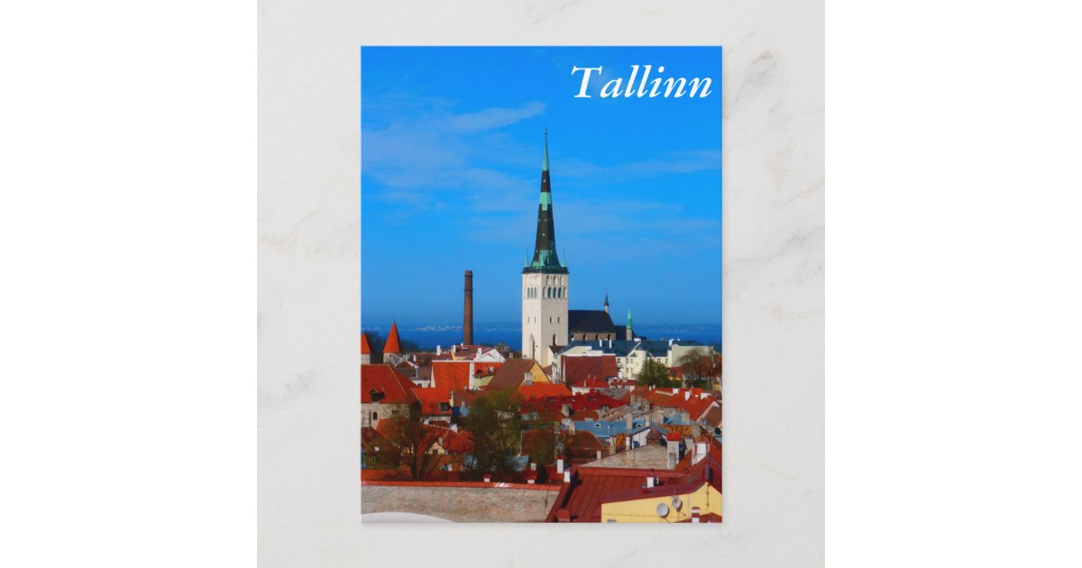 Tallinn, Estonia Postcard | Zazzle
