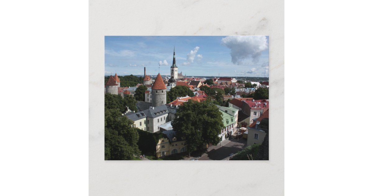 Tallinn, Estonia Postcard | Zazzle
