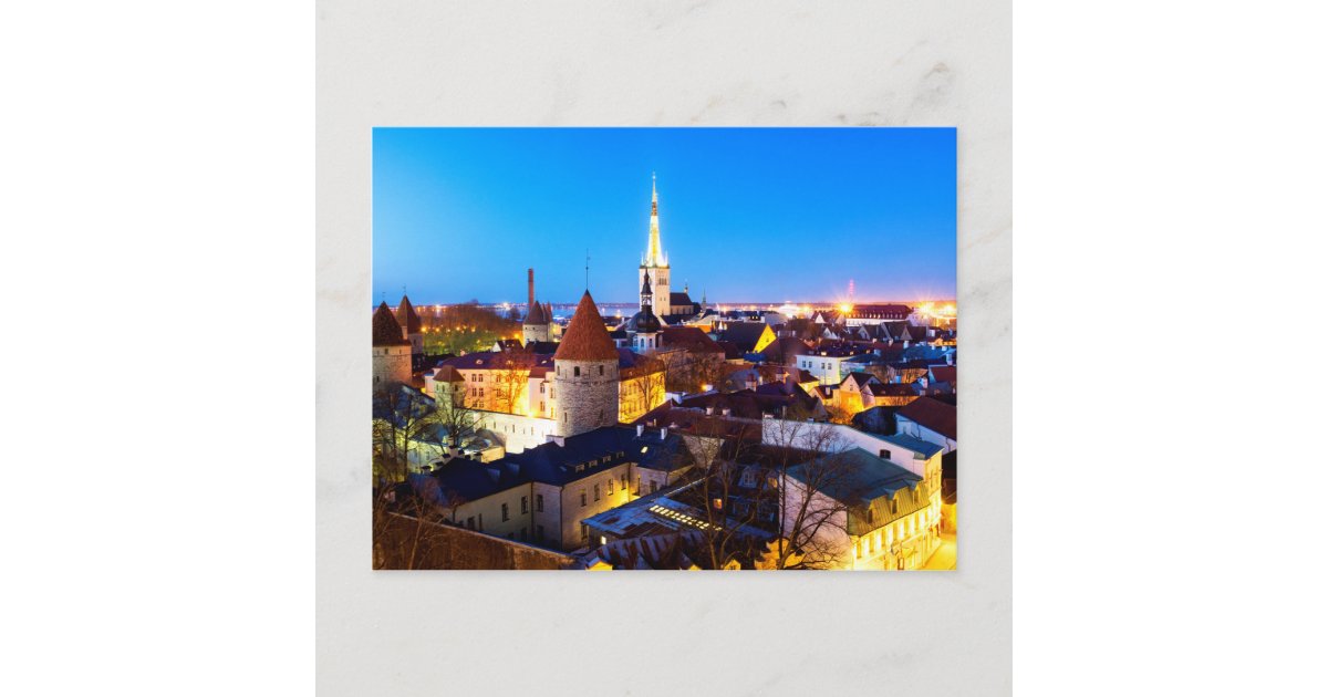 Tallinn Postcard | Zazzle