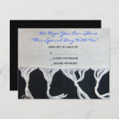 Tallit Tallis Bar Bat Mitzvah Invitation Inv Reply | Zazzle