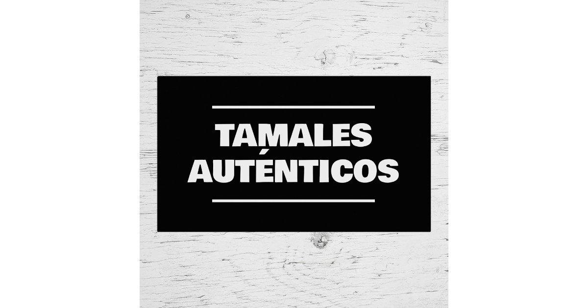 Tamales Business Card | Zazzle