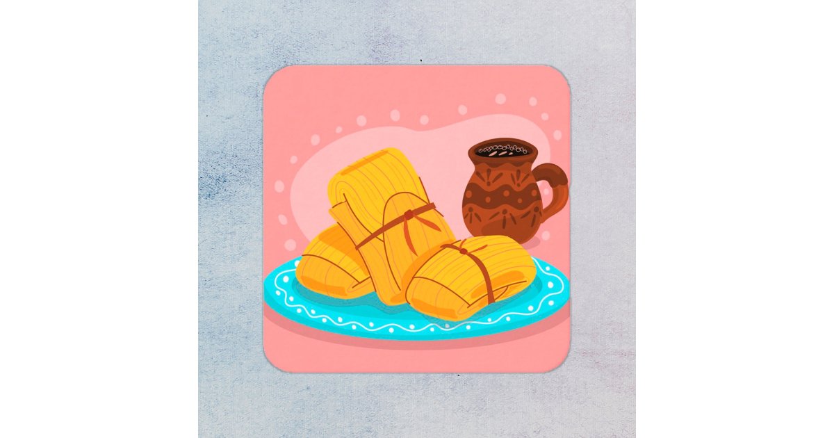 Tamales Square Business Card | Zazzle