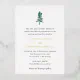 Tamara Pine Tree Modern Wedding Foil Invitation | Zazzle