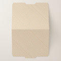 Tan and White Striped File Folder | Zazzle