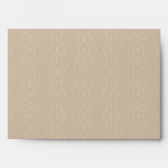 Tan Lace Envelope-A7 Greeting card Envelope | Zazzle.com