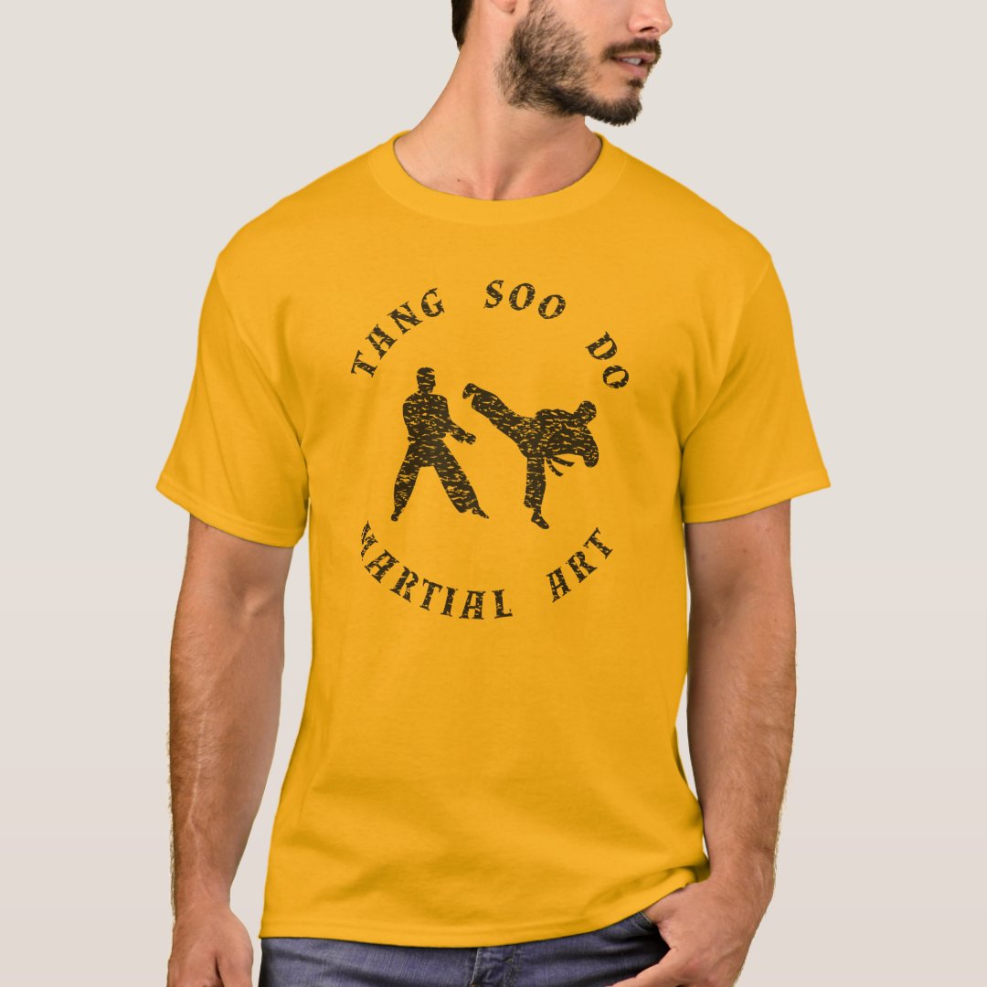 Tang Soo Do Silhouettes T-Shirt | Zazzle
