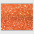 Tangerine Orange Glitter Design Wrapping Paper | Zazzle