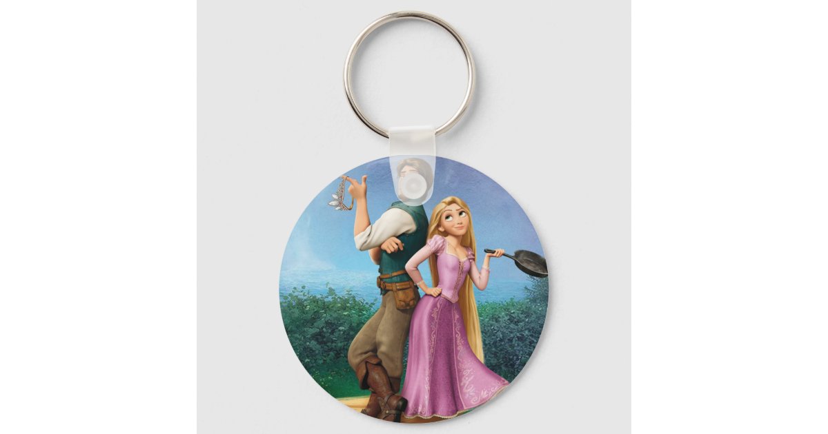 tangled keychain | Zazzle