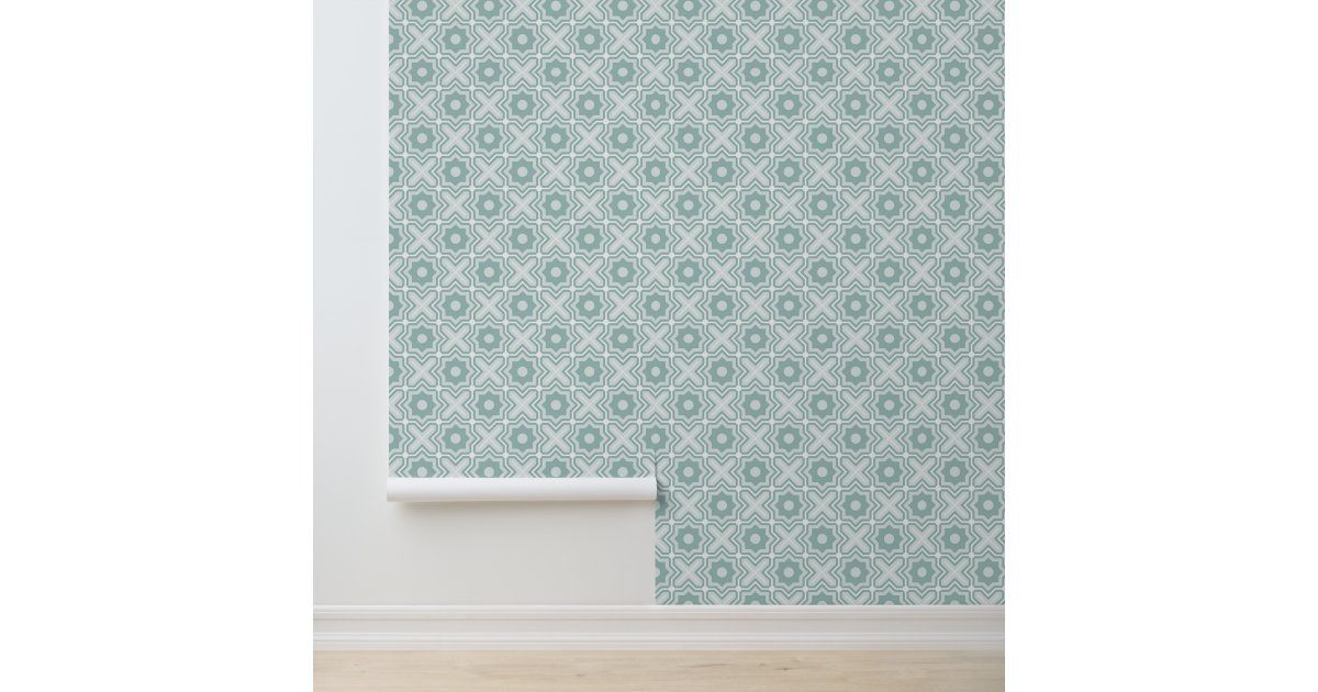 Tangled Lattice Pattern Wallpaper | Zazzle