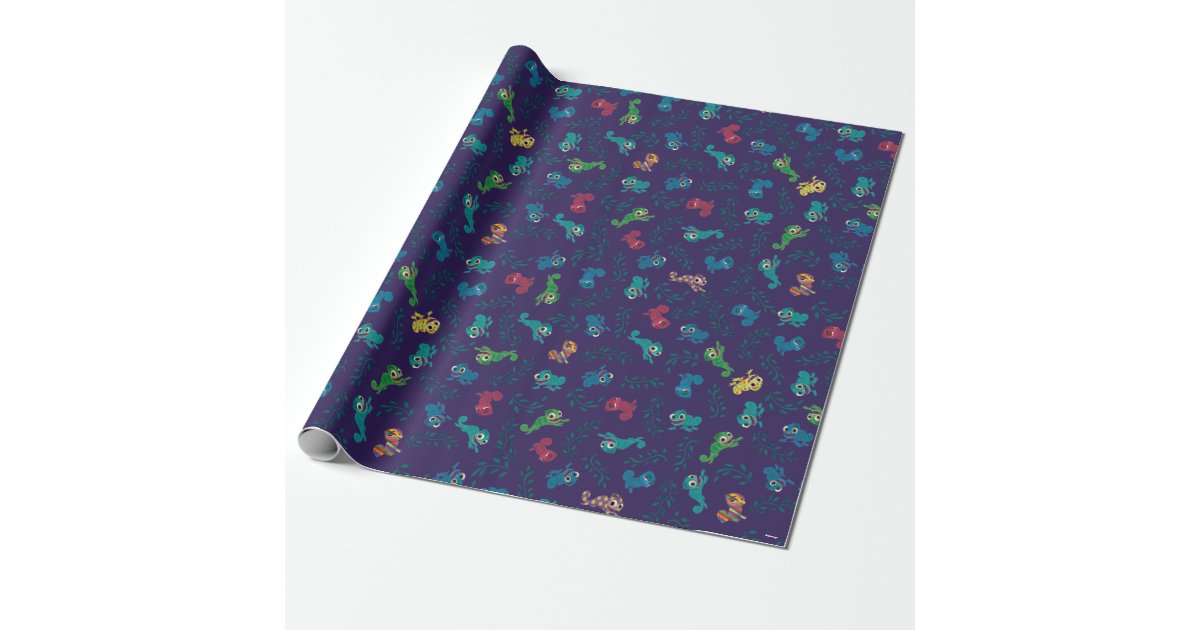 Tangled | Pascal Pattern Wrapping Paper | Zazzle