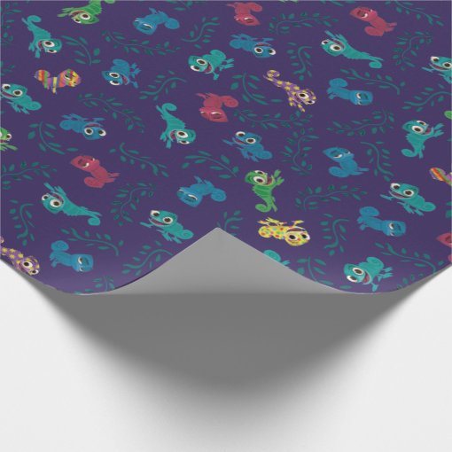 Tangled | Pascal Pattern Wrapping Paper | Zazzle