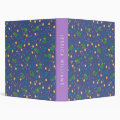 Tangled | Pascal - Purple Pattern Binder | Zazzle