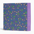Tangled | Pascal - Purple Pattern Binder | Zazzle