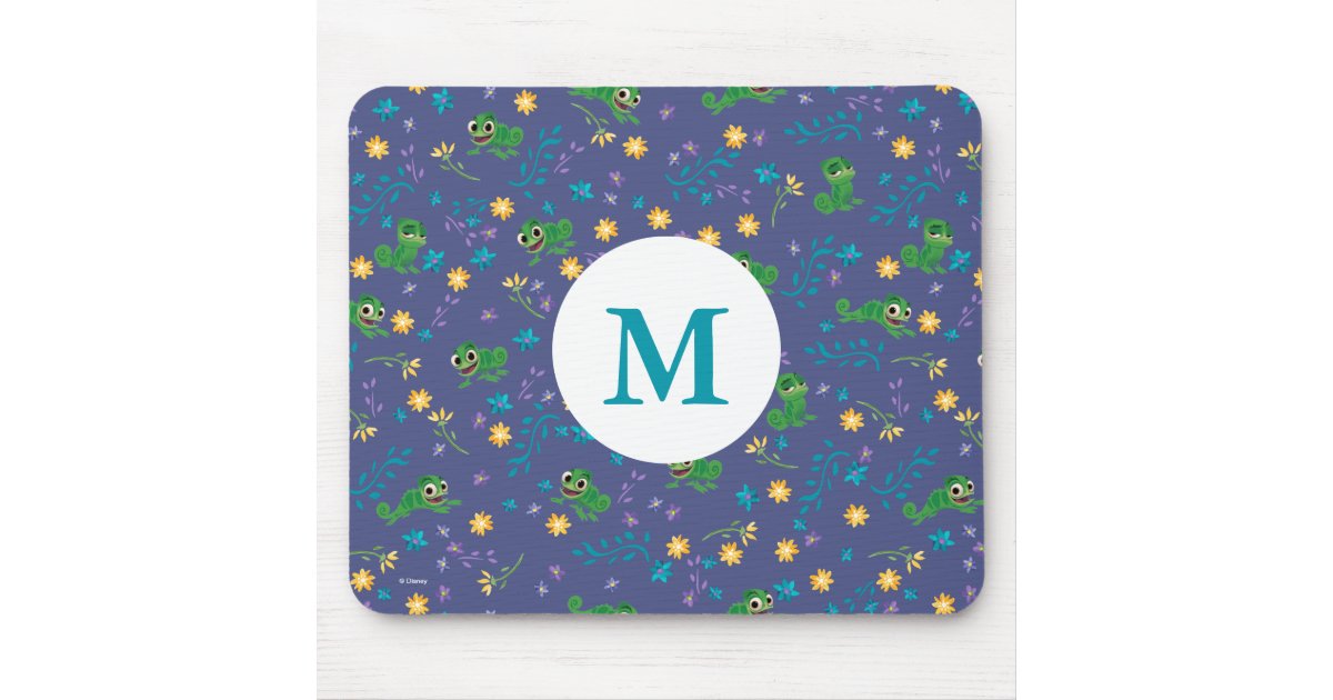 Tangled | Pascal - Purple Pattern Mouse Pad | Zazzle
