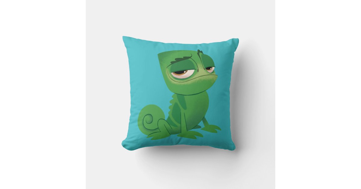Tangled | Pascal Throw Pillow | Zazzle
