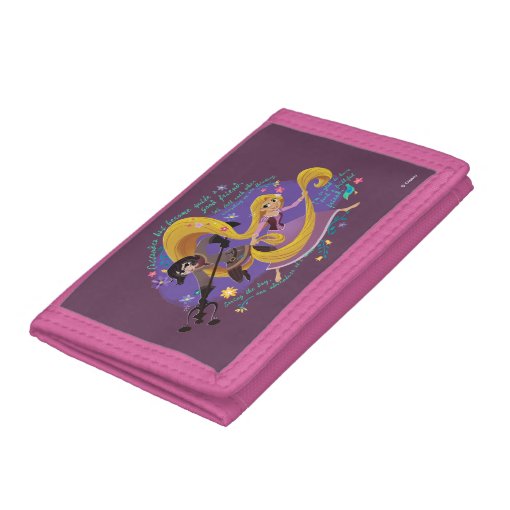 Tangled | Rapunzel & Cassandra Tri-fold Wallet | Zazzle
