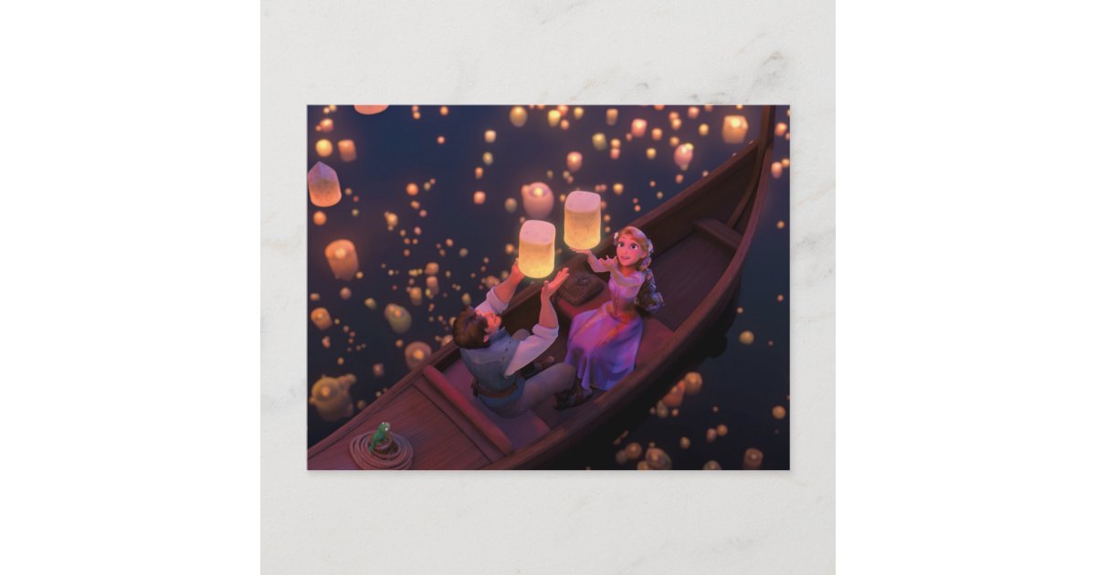Tangled Rapunzel | Make Your Own Magic Postcard | Zazzle