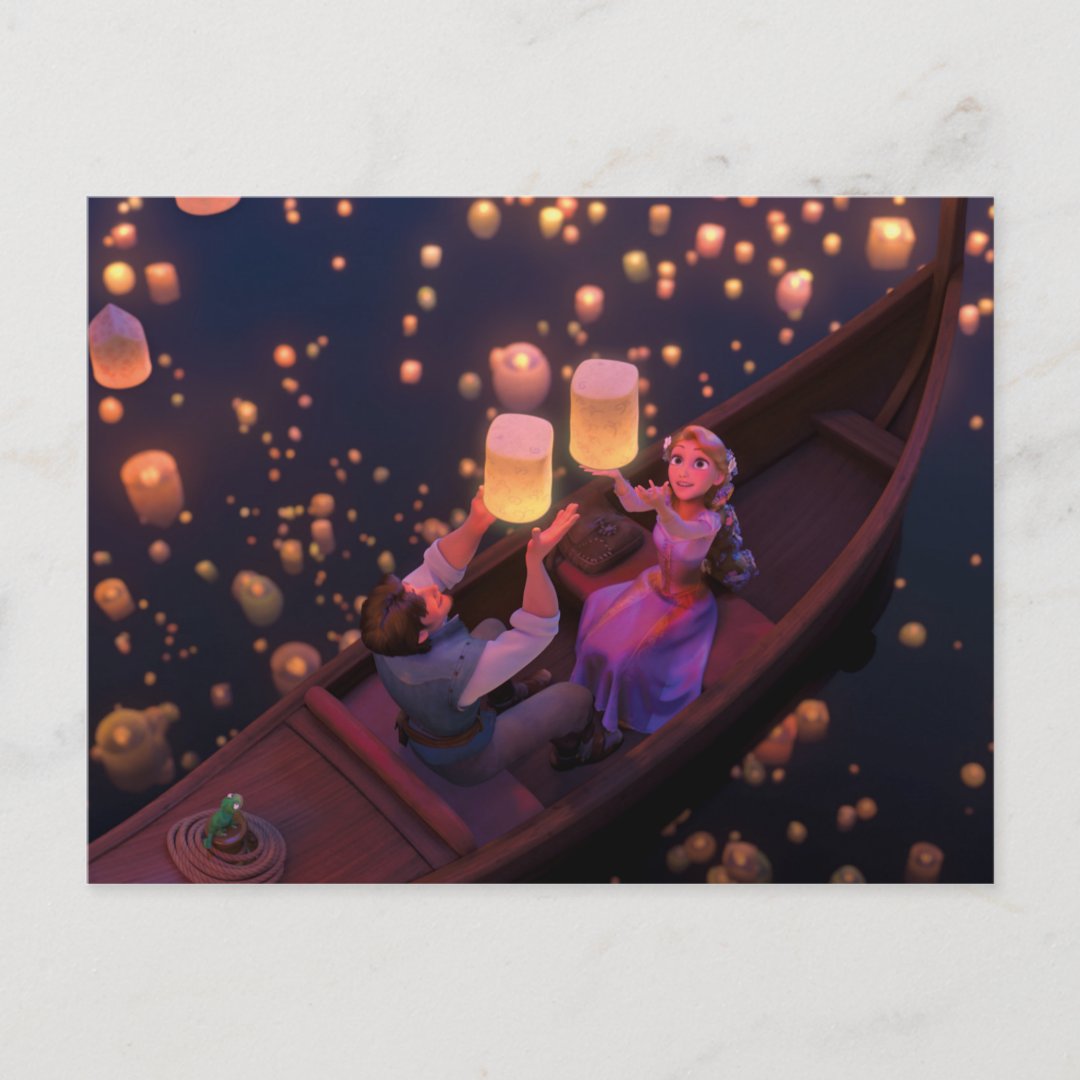 Tangled Rapunzel | Make Your Own Magic Postcard | Zazzle