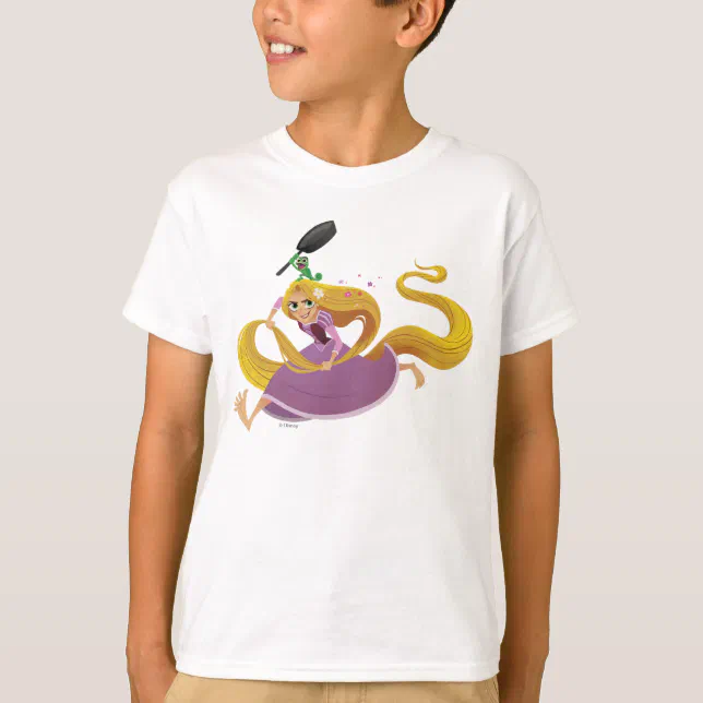 Tangled | Rapunzel & Pascal T-Shirt | Zazzle