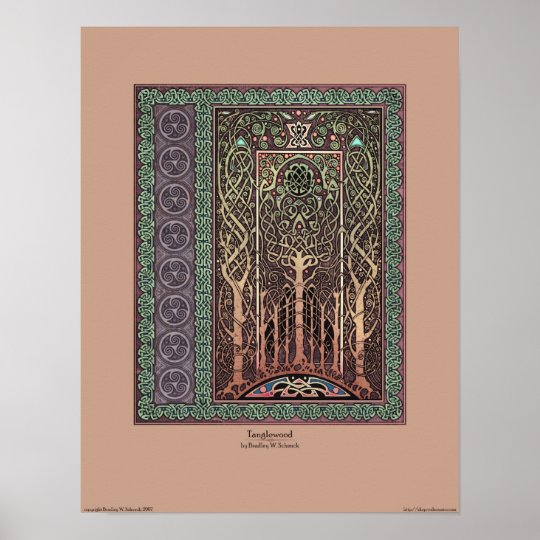 Tanglewood Poster (14x18") | Zazzle.com