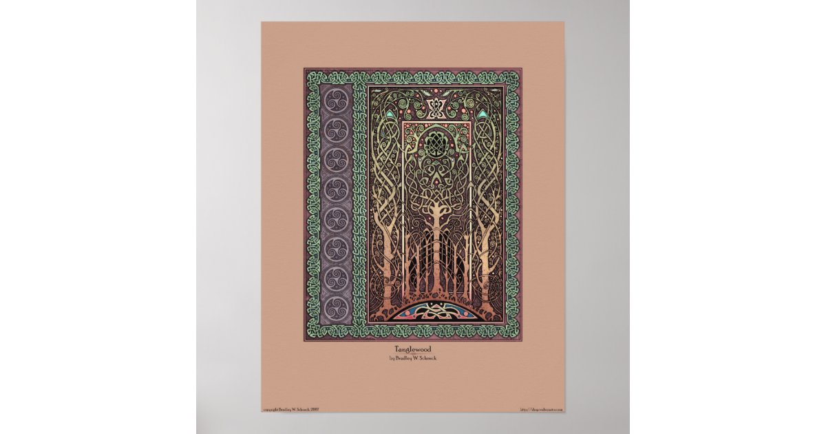 Tanglewood Poster (14x18") | Zazzle