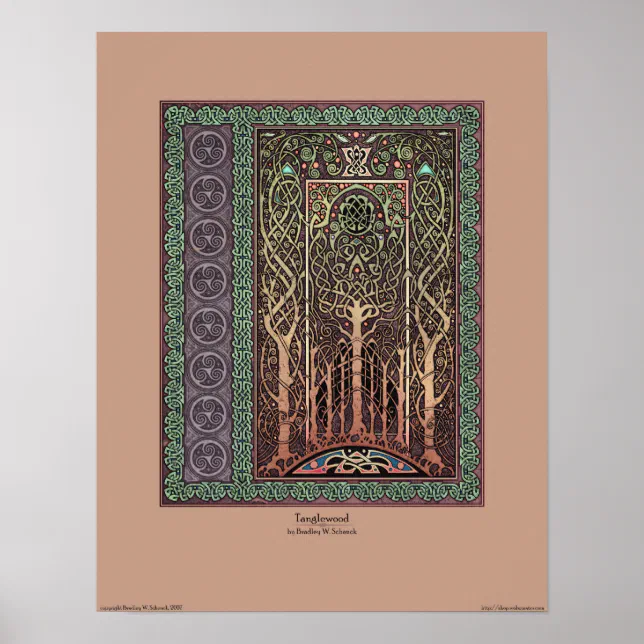 Tanglewood Poster (14x18") | Zazzle