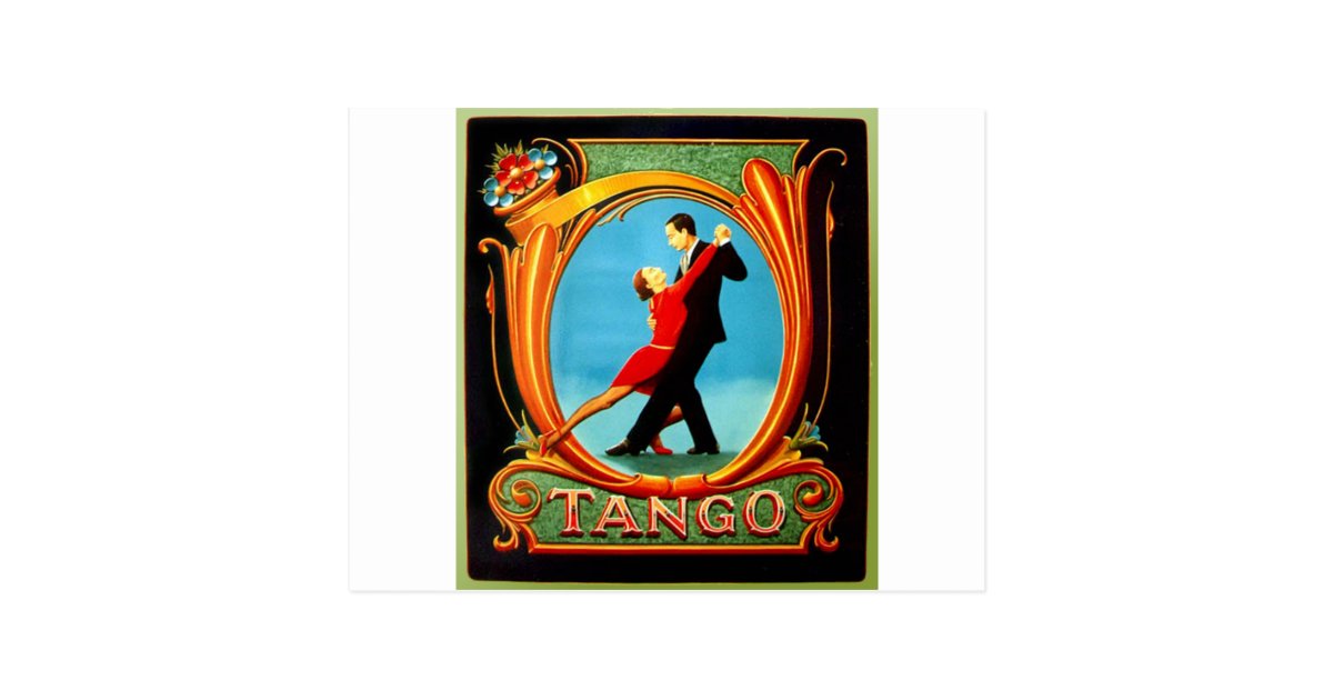 Tango Dancer Postcard | Zazzle.com