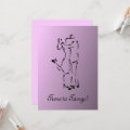 Tango Dancers with Customizable Slogan Invitation | Zazzle