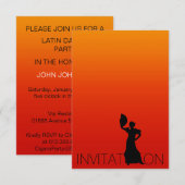 Tango Flamenco Latin Dance Party Invitation | Zazzle
