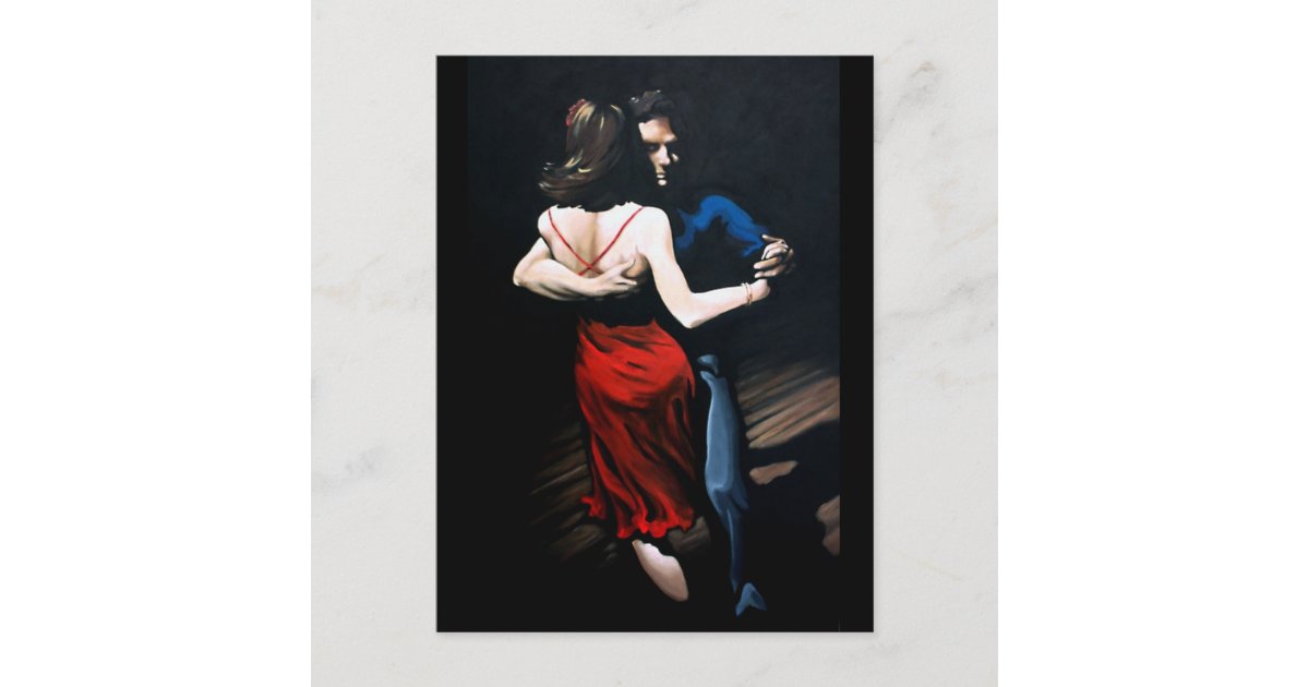 Tango Love Postcard | Zazzle
