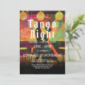 Tango party And Tango Dancers Invitation | Zazzle