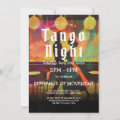 Tango party And Tango Dancers Invitation | Zazzle
