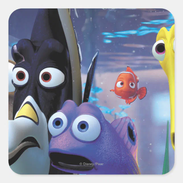 Tank Gang Square Sticker | Zazzle